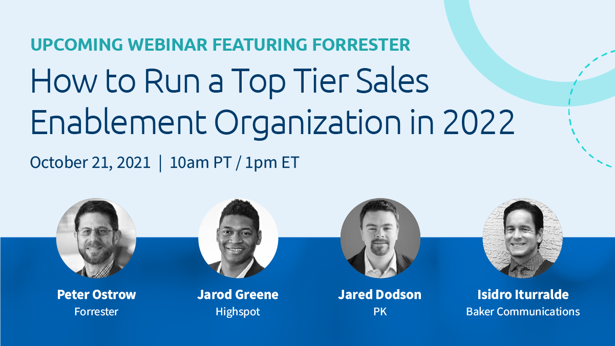 How to Run a Top Tier Sales Enablement Organization in 2022
